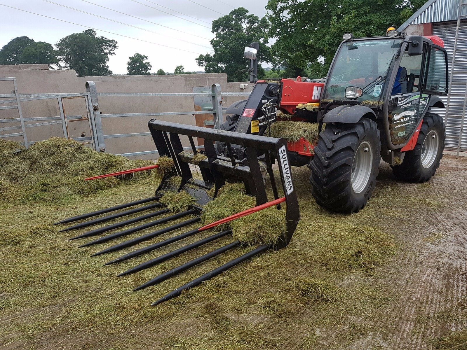 Buckrake, Silage Grape, Silage rake, Silage grab (Sullivans Engineering ...