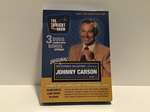 Johnny Carson Tonight Show Ultimate Collection Special Edition 3 DVD ...