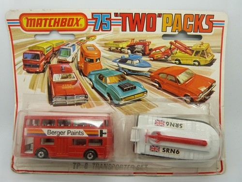 Matchbox Superfast Twin Pack TP-8 Transporter Set on Opened Card | eBay