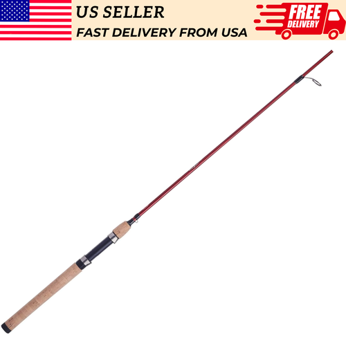 2 Piece 7' Spinning Fishing Rod Medium Fast 6-14 lbs Composite Heavy ...