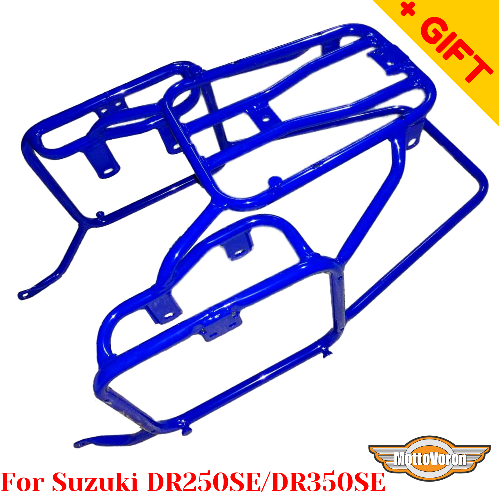 For Suzuki DR 350 SE Luggage rack system DR 250 SE Pannier rack Monokey ...