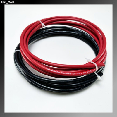 10' RED & Black 10AWG Solar Panel Wires 2000V UL 4703 Pure Copper Made ...