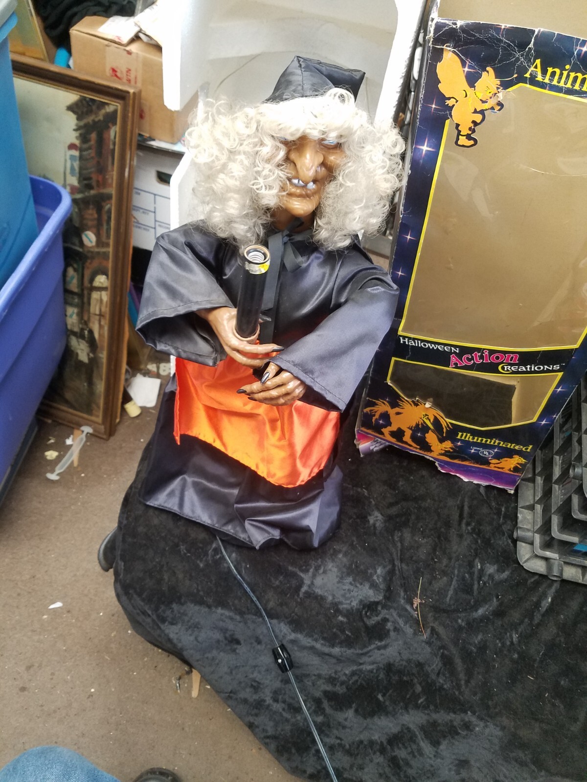 Vintage Topstone Animated Illuminated Halloween Action Creations 22 ...