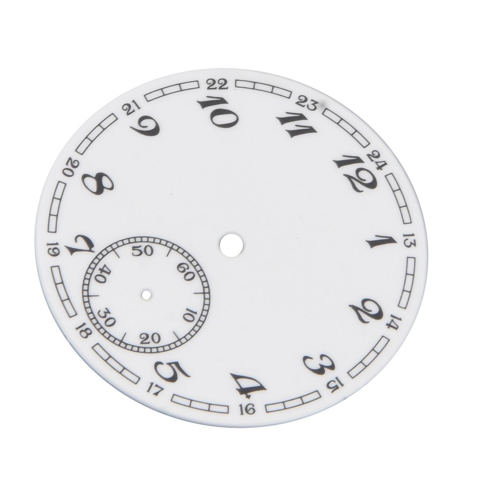 38.9mm Steel Men Watch Dial Face Wirstwatch Plate For ETA 6498 ST3620 ...