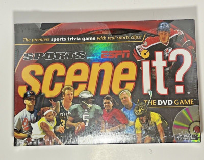 Scene it? Game. Sports Powered By ESPN - the DVD game. New In Box and ...