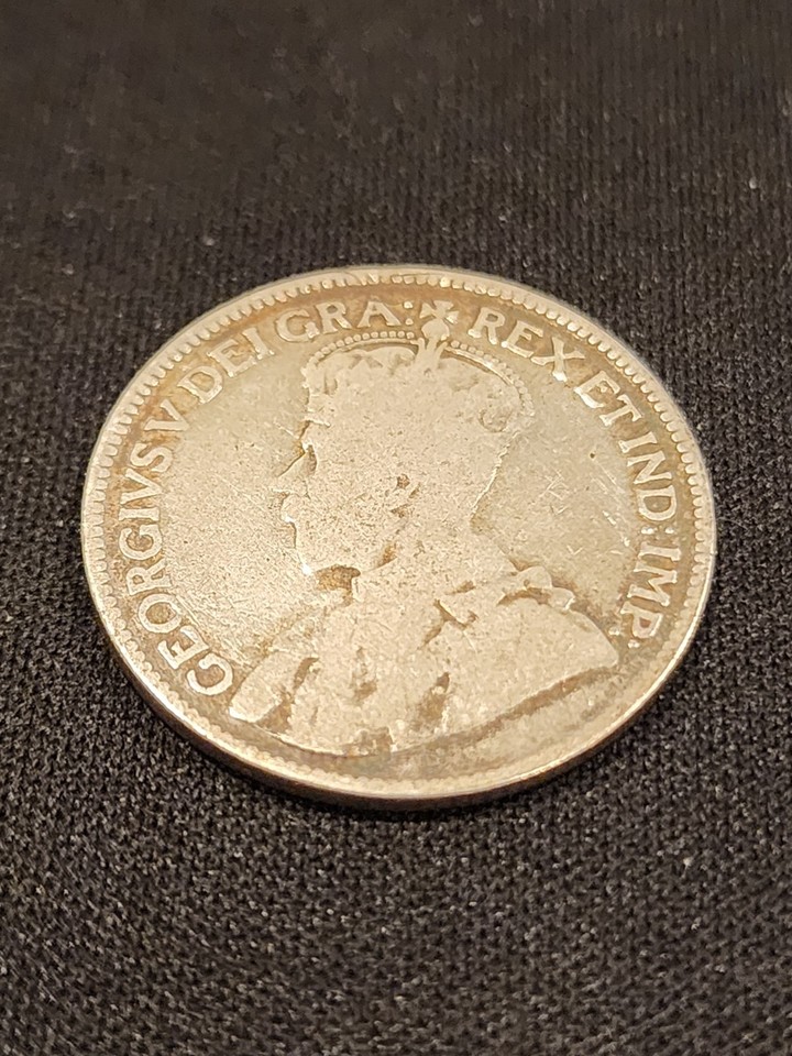 1915 Canada 25 Cents Silver Coin - Key Date | eBay