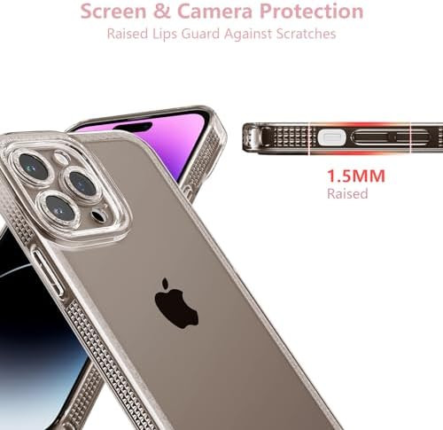 Designed for iPhone 13 Pro Max 6.7 inch,Sparkly Cute Clear Case for ...