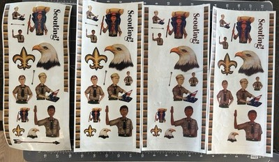 Boy Scouts of America BSA Scouting Scrapbooking Stickers Decals ...