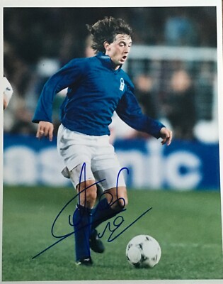 Giuseppe Signori signed 10x8 Italy photo Image A UACC Registered dealer ...