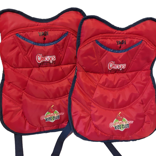 STL Cardinals Baseball Backpack Chest Protector KIDS CLUB Lot Of 2 ...