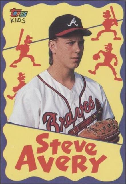 1992 Topps Kids - Steve Avery #36 for sale online | eBay