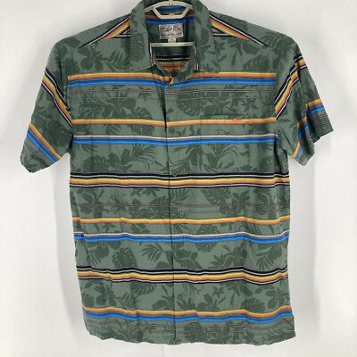 Salt Life Live the Salt Life Woven BF SS Men's Shirt Size XXL Green ...