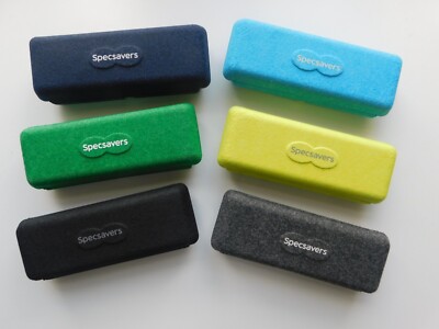 List #77 Specsavers Cases - Green - Light & Dark Blue - Black & Grey ...