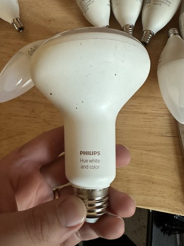 Philips Hue White and Color Ambiance BR 30 Smart Light Bulb | eBay