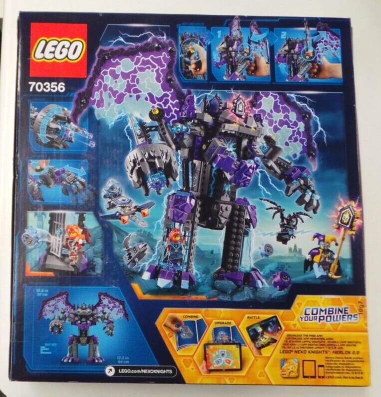 LEGO NEXO KNIGHTS: The Stone Colossus of Ultimate Destruction (70356 ...