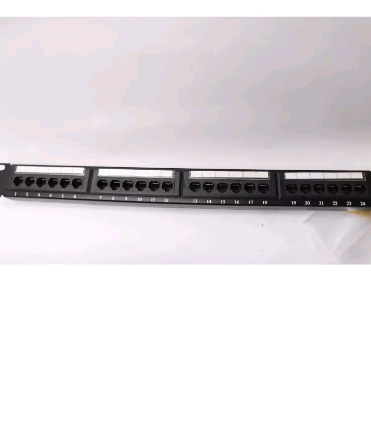 OCC Rack Mount Patch Panel 24-Port Cat6 DCC2488/110SIX | eBay