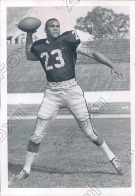 1962 Missouri Tigers Football Player Halfback Johnny Roland Press Photo ...