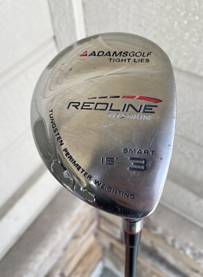 Adams Tight Lies Redline Smart 3 Wood 13* ~ Fujikura G75 HM Graphite ...