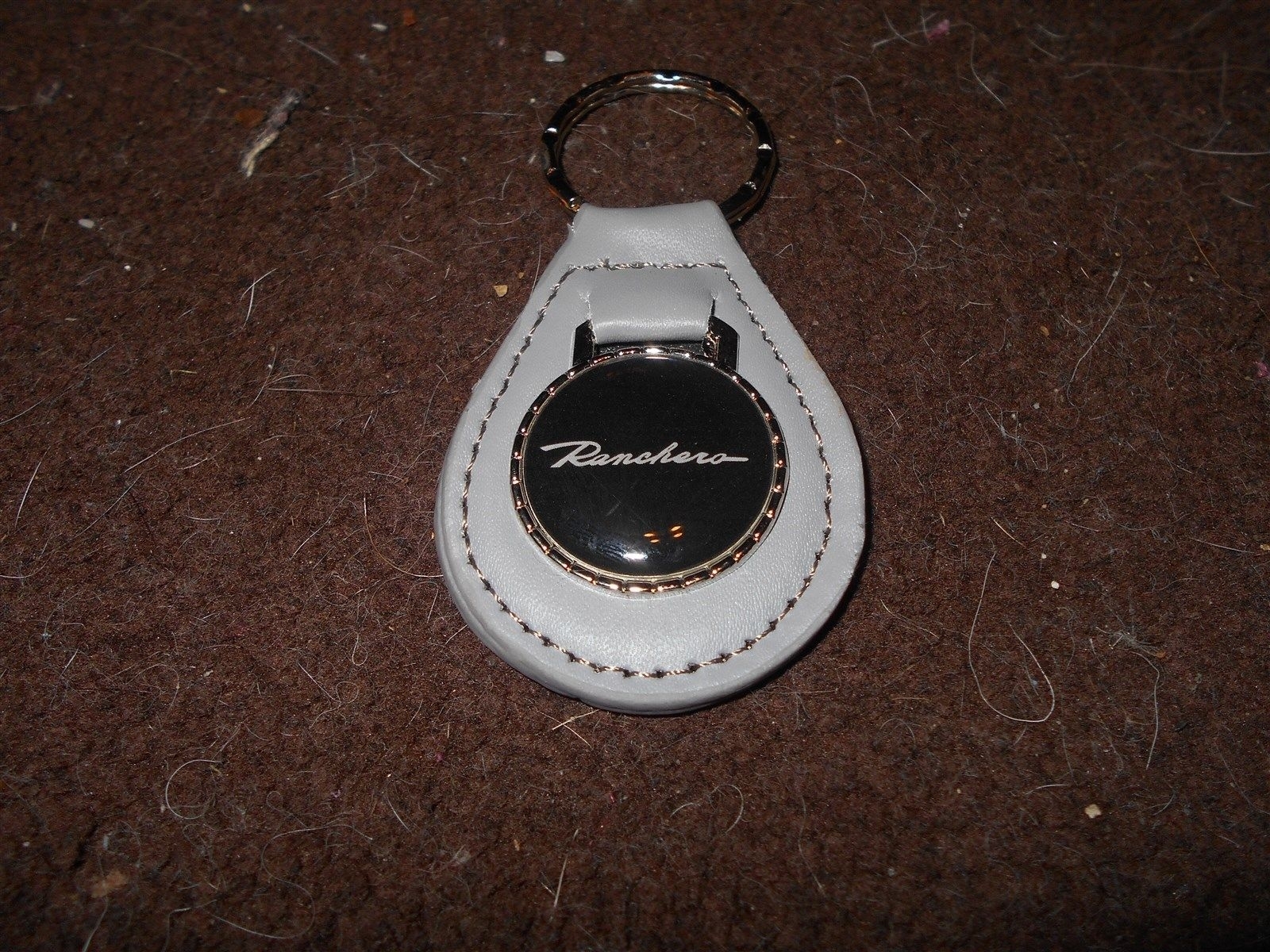 1957 - 1979 FORD RANCHERO "RANCHERO" SCRIPT EMBLEM LOGO KEYCHAIN ...