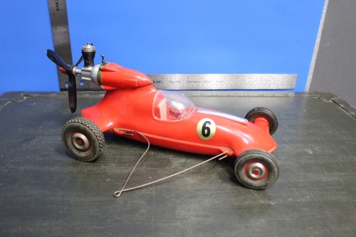 Vintage Cox Thimble-Drome Prop-Rod Tether Car Space Bug .049 Engine #6 ...