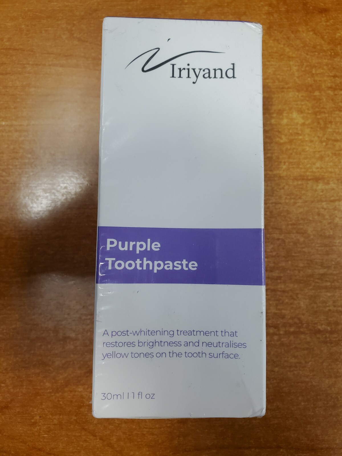 Viriyand Purple Toothpaste Stain Remover, Whitening Booster 1oz. Exp. 6 ...