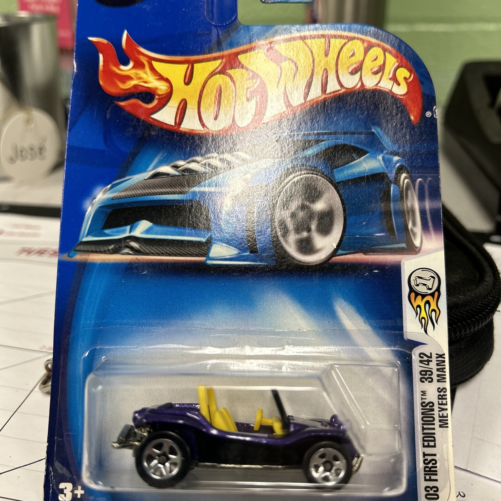 Hot Wheels 2003 First Editions 39/42 #51 Meyers Manx Mtflk Purple w ...