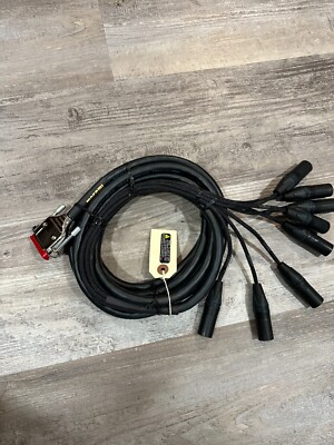 Mogami GOLD-AES-DB25-Xf15 Digital Recorder Cable, Yamaha, 8 Channel ...