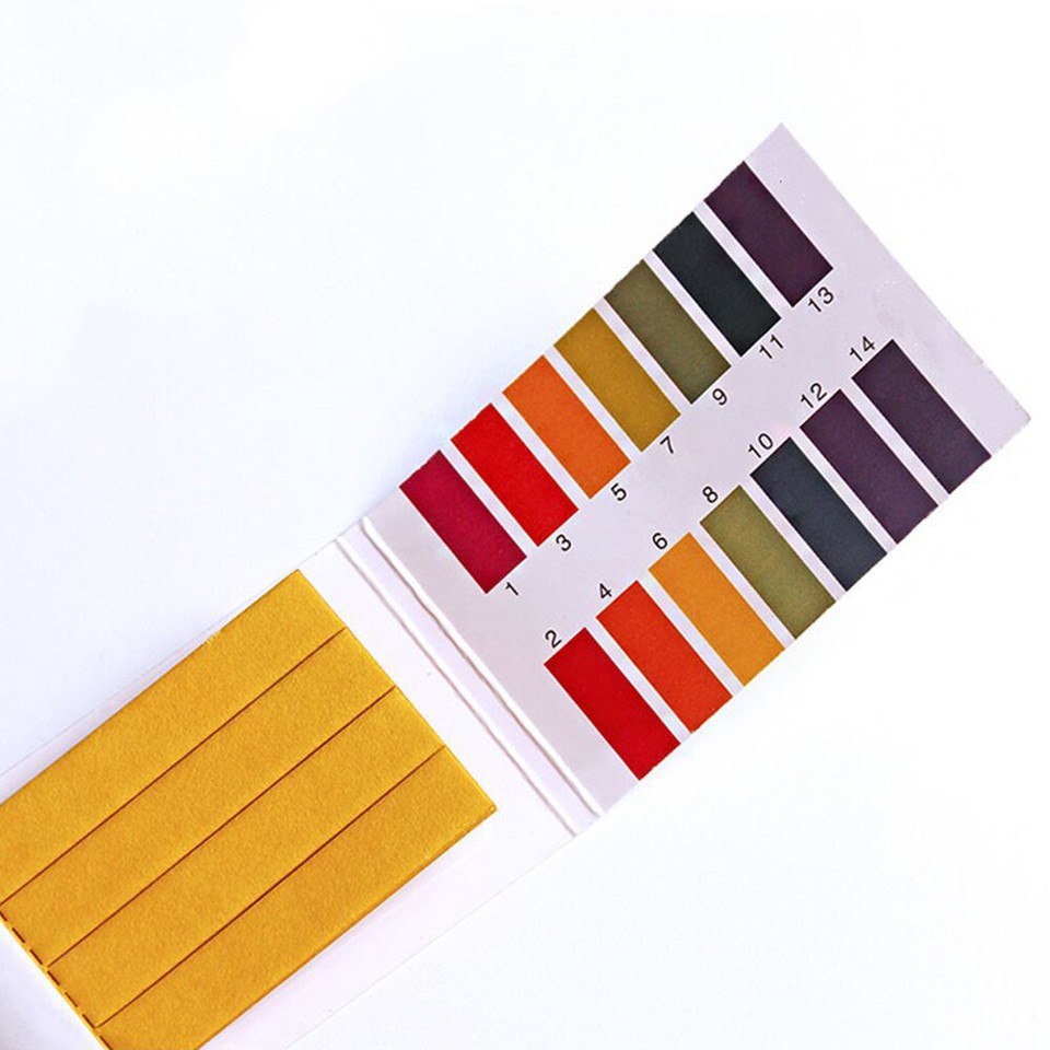 400pcs Full Range 1-14 pH Test Paper Strips Litmus Testing Indicator ...