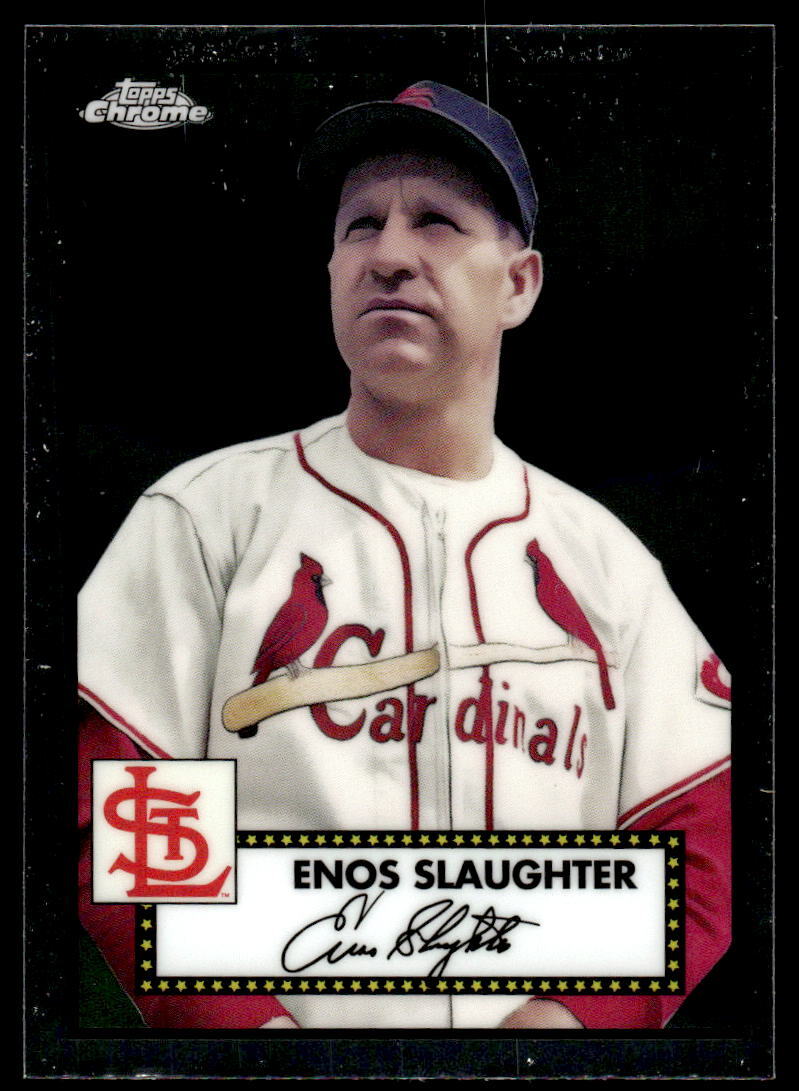 2021 Topps Chrome Platinum Anniversary - #670 Enos Slaughter for sale ...