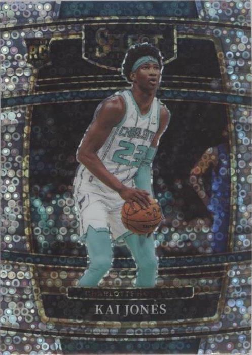 2021-22 Panini Select - Concourse Kai Jones #98 Disco Prizm (RC) for ...