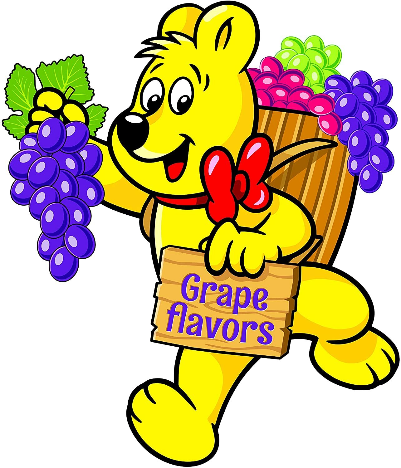 HARIBO - Happy Grapes Gummy Candy (80g x 10 bags) Sweets JAPAN | eBay