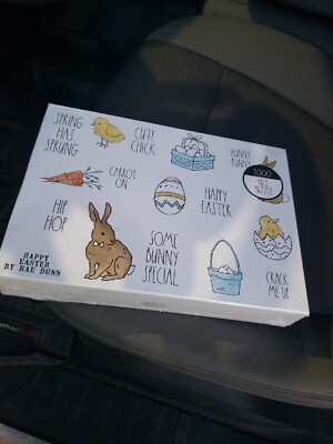 Happy Easter Rae Dunn Chick Hunny Bunny Eggs 1000 Piece Puzzle 27x20 ...