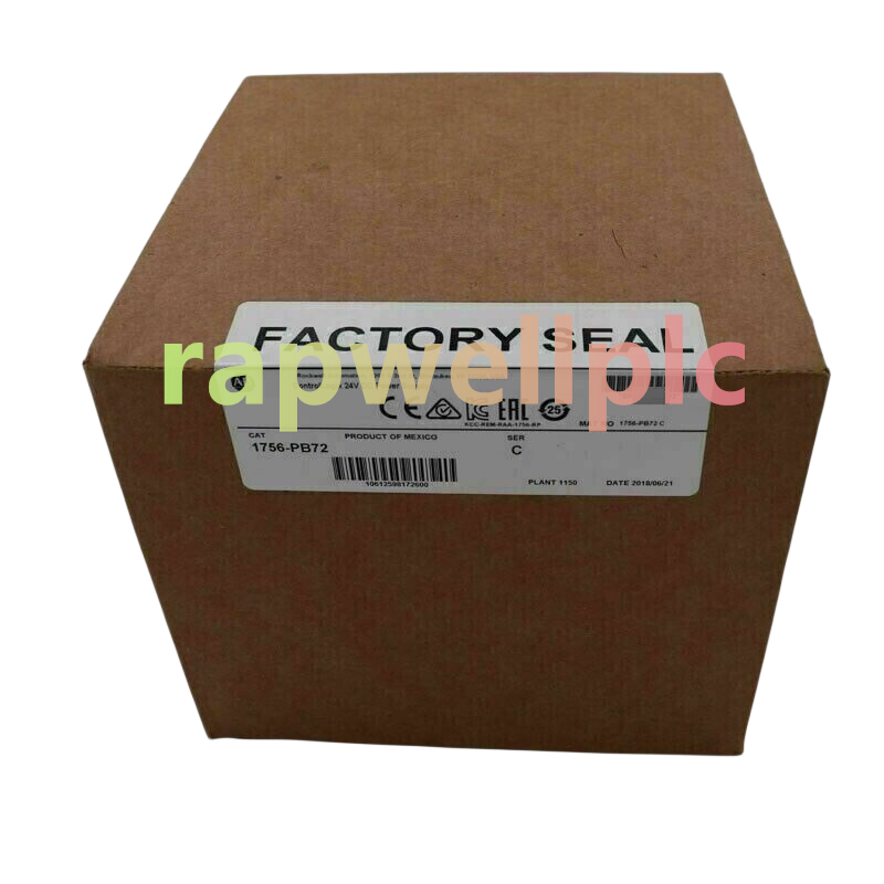 New Factory Sealed AB 1756-PB72 SER C ControlLogix 24V DC Power Supply ...