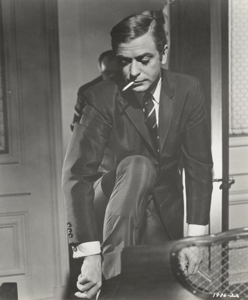 "GAMBIT"-ORIGINAL PHOTO-MICHAEL CAINE-SMOKING | eBay