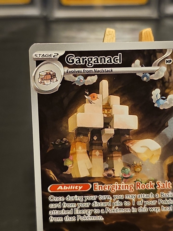 Pokémon TCG Garganacl Paradox Rift 202/182 Holo Illustration Rare | eBay