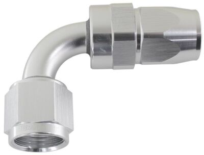 Aeroflow AF203-03DS 200 Series PTFE 90° Hose End -3AN Silver for 200 ...