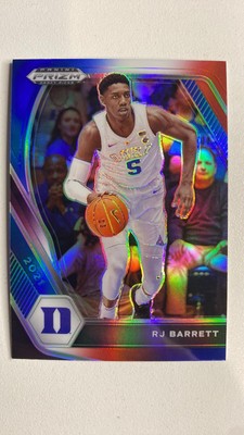 2021 PANINI PRIZM DRAFT PICKS RJ BARRETT RED WHITE & BLUE PRIZM CARD ...