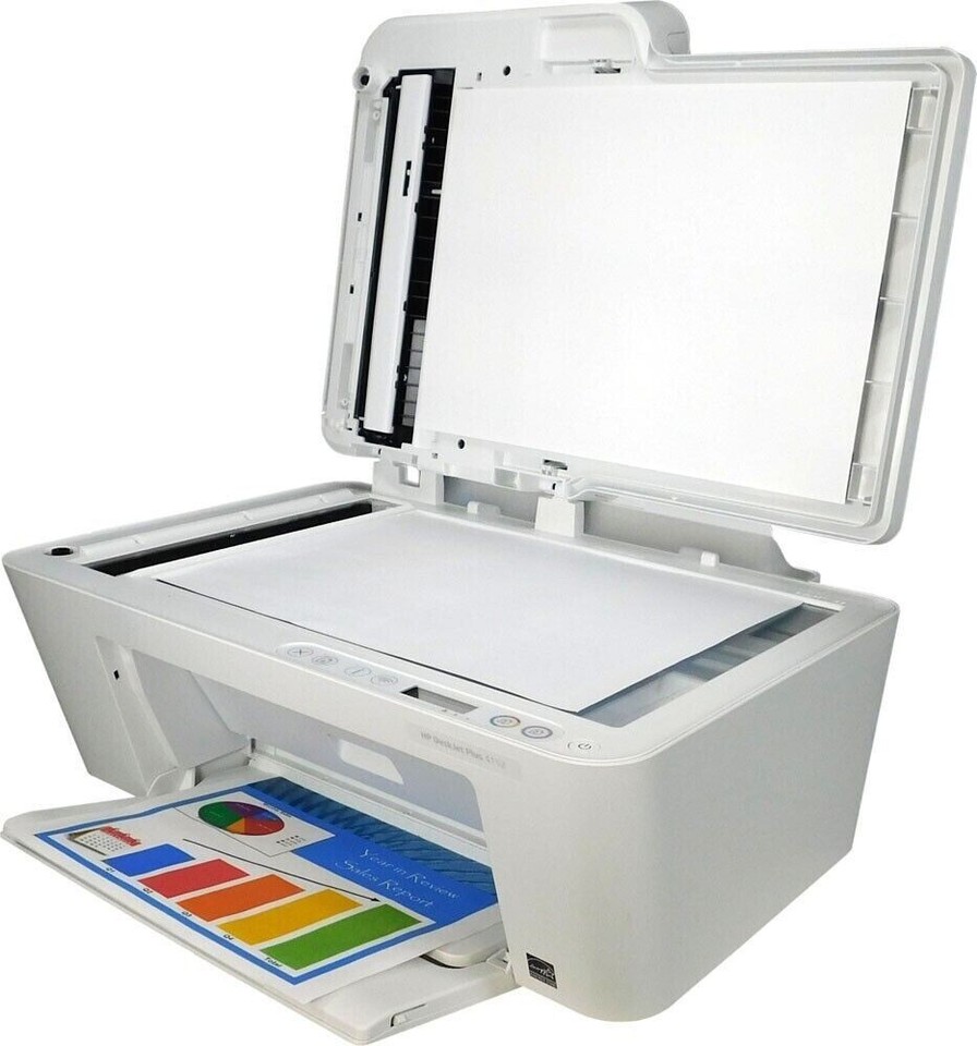 HP DeskJet Plus 4152 Wireless All-in-One Color Inkjet Printer - Open ...
