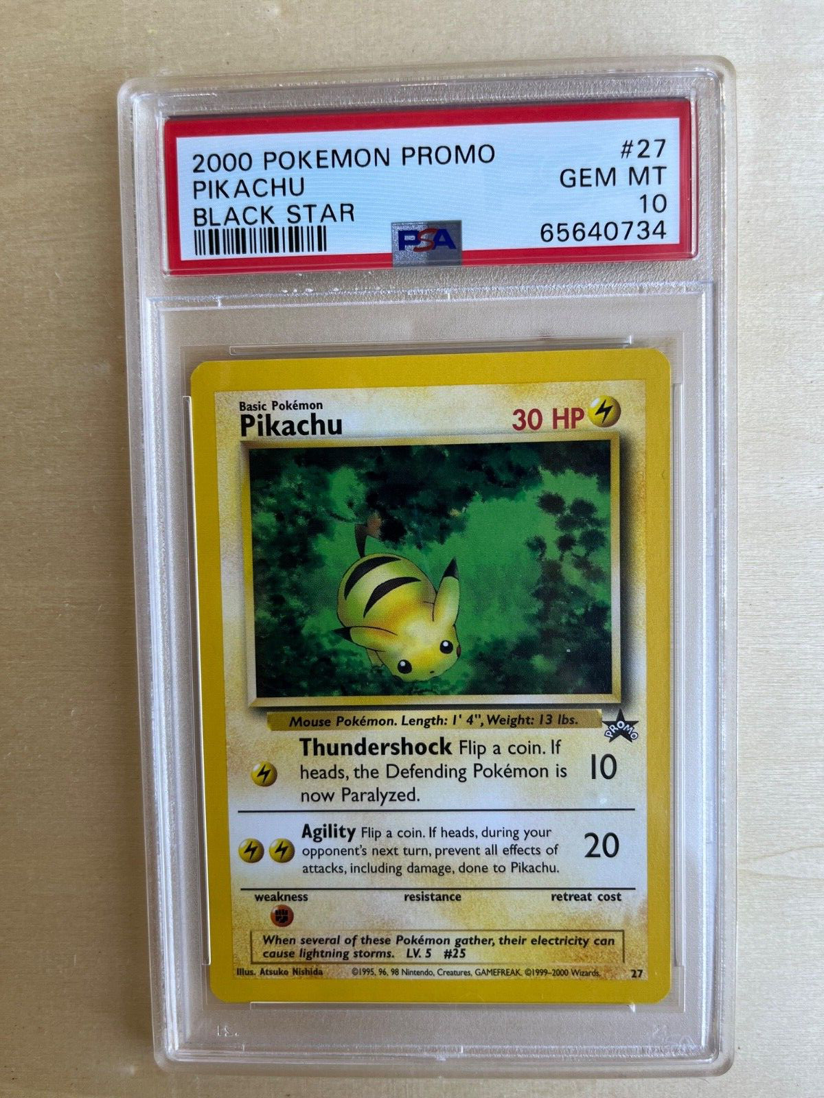 Pikachu 2000 Wizards Black Star Promo #27 Base Price Guide - Sports ...
