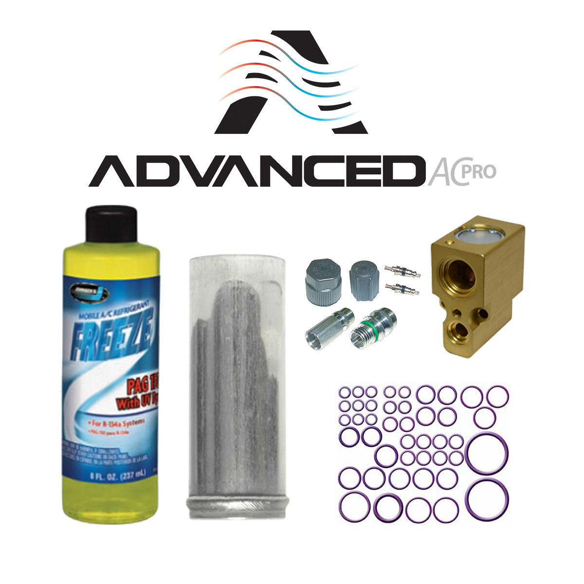 New A/C AC Drier Kit Fits: 1998 - 2005 Volkswagen Beetle L4 1.8L 1.9L 2 ...