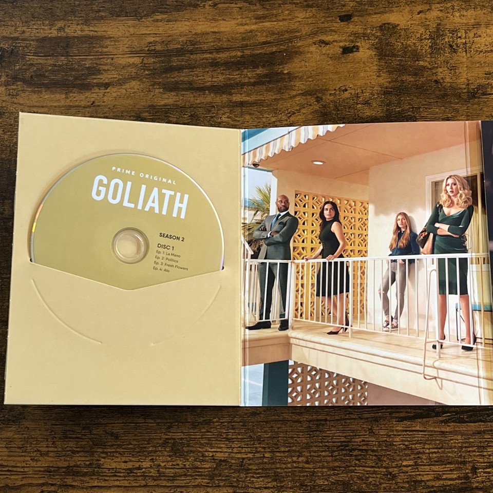 GOLIATH Complete Season 2 DVD Set FYC Billy Bob Thornton 2019 Emmy ...