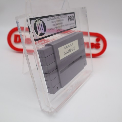 SNES Super Nintendo PROTOTYPE: TMNT TEENAGE MUTANT NINJA TURTLES IN ...