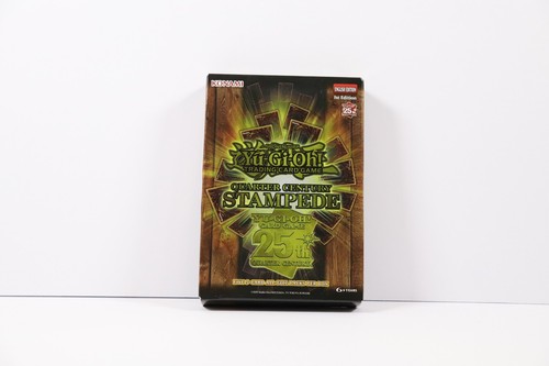 Yu-Gi-Oh! TCG - Quarter Century Stampede Tuck Box - 1st Edition - New ...