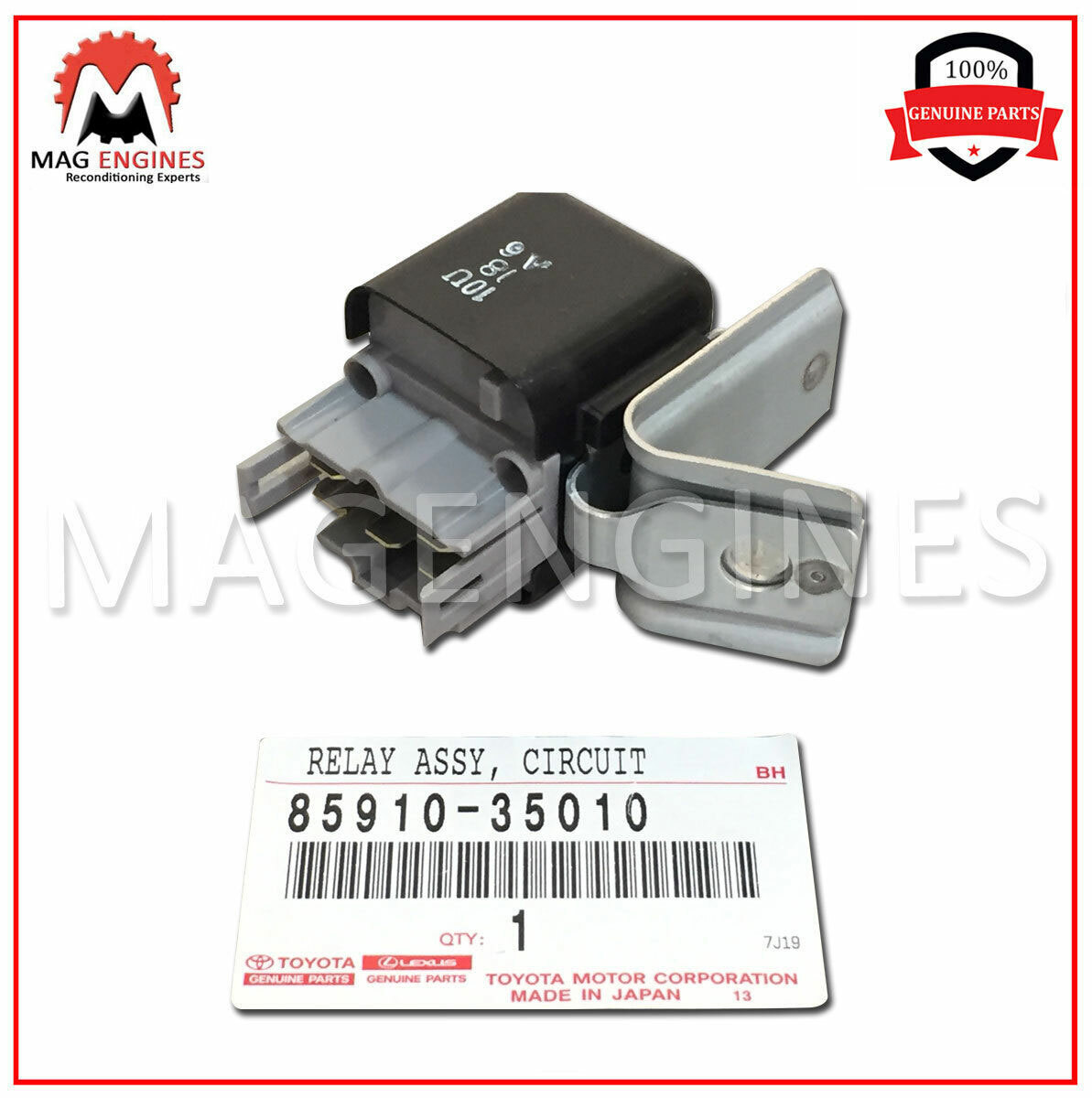85910-35010 GENUINE OEM RELAY ASSY, CIRCUIT OPENING (FOR EFI ...