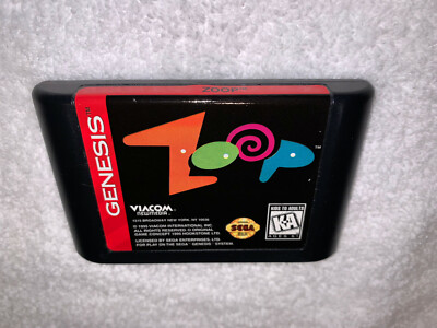 Zoop (Sega Genesis, 1995) Game Cartridge Nr Mint! 40824231020| eBay