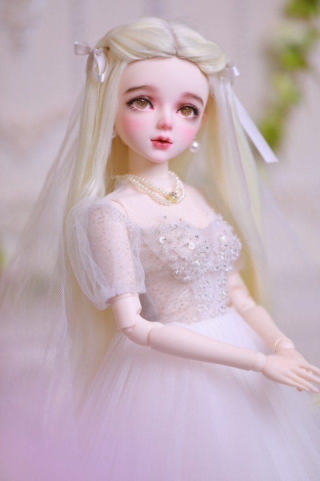 New Handmade 24" 1/3 PVC BJD SD Ball Joint Doll Women Girl Gift Grace ...