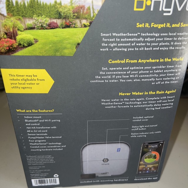Orbit B-hyve 57950 Smart WiFi 12 Station Sprinkler System Controller ...