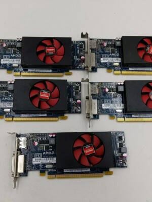 Lot of 5 DELL AMD RADEON HD 8490 1GB V309 VIDEO CARD 109-C55357-00_02 ...