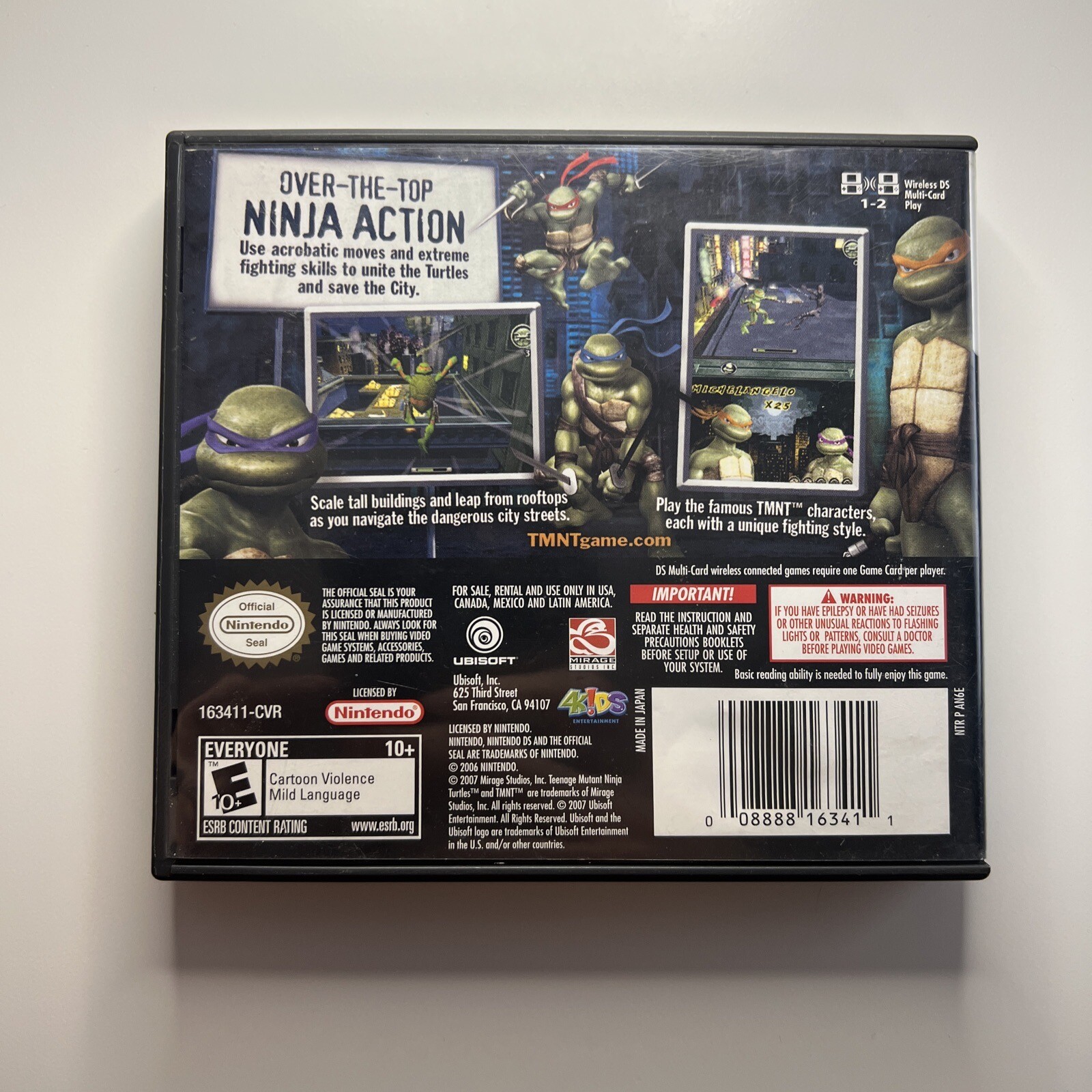 TMNT (Nintendo DS, 2007) | eBay