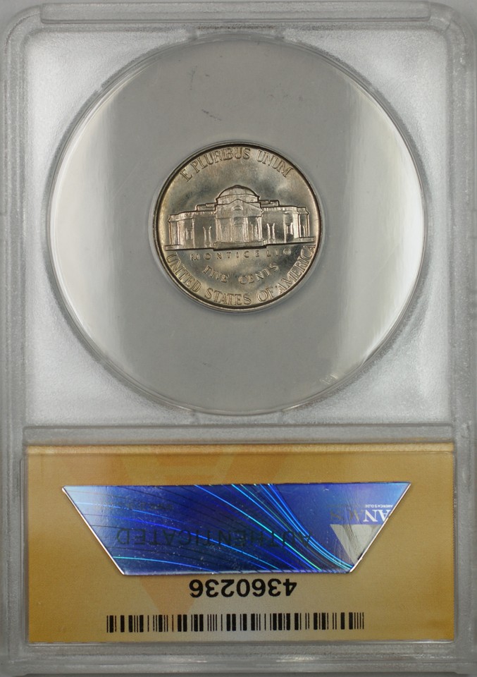 1942 Proof Jefferson Monticello Nickel 5C Coin ANACS PF-67 (JS) | eBay